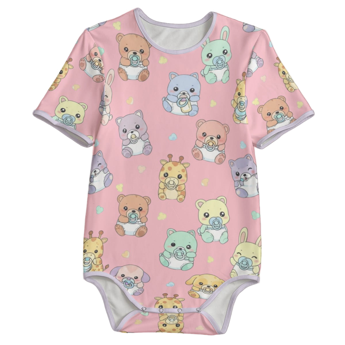 Baby Animals Adult Onesie - Paci Pals Bodysuit for Little Space Bliss ...