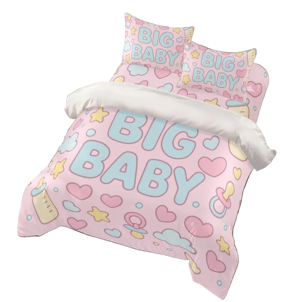 💖 “BIG BABY” Bedding Set – Loud, Proud, and Perfectly Padded – ABDL ...